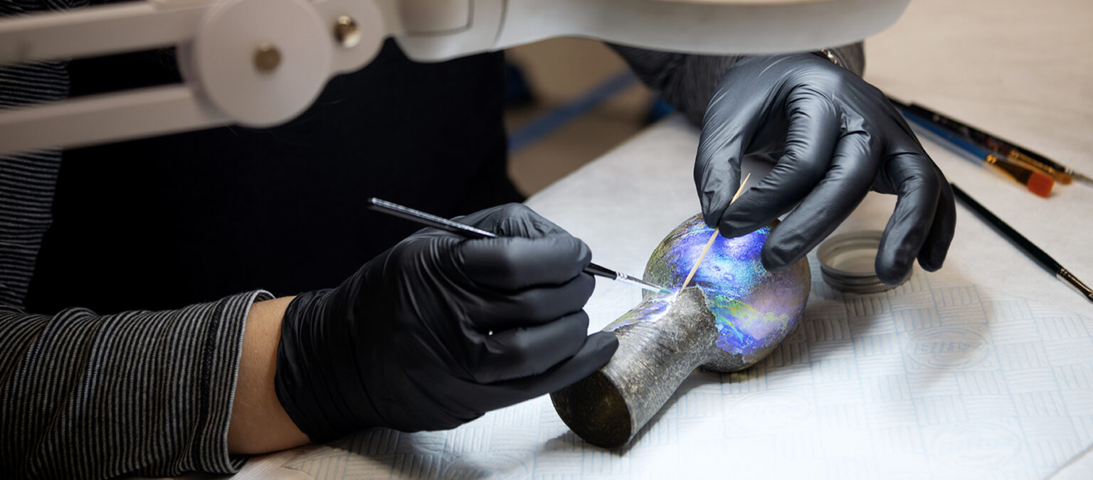 Preserving Syrian Glass for The Paisley Museum & Art Gallery