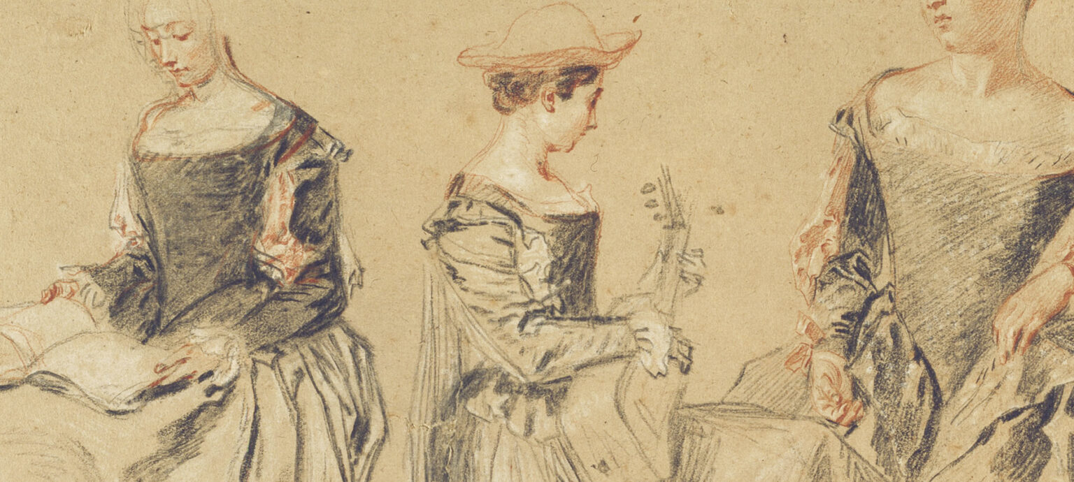 Antique Chalk Drawing Restoration | Fine Art Restoration Co