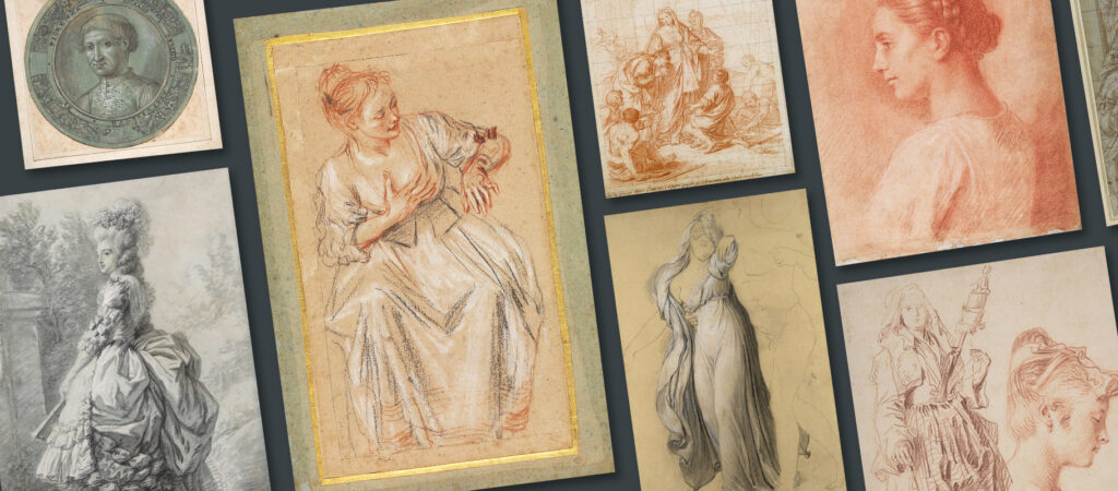 Antique Chalk Drawing Restoration | Fine Art Restoration Co