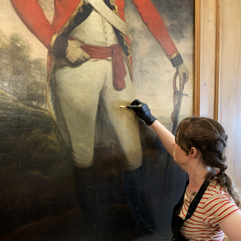 How to protect paintings from dust - Fine Art Restoration Company