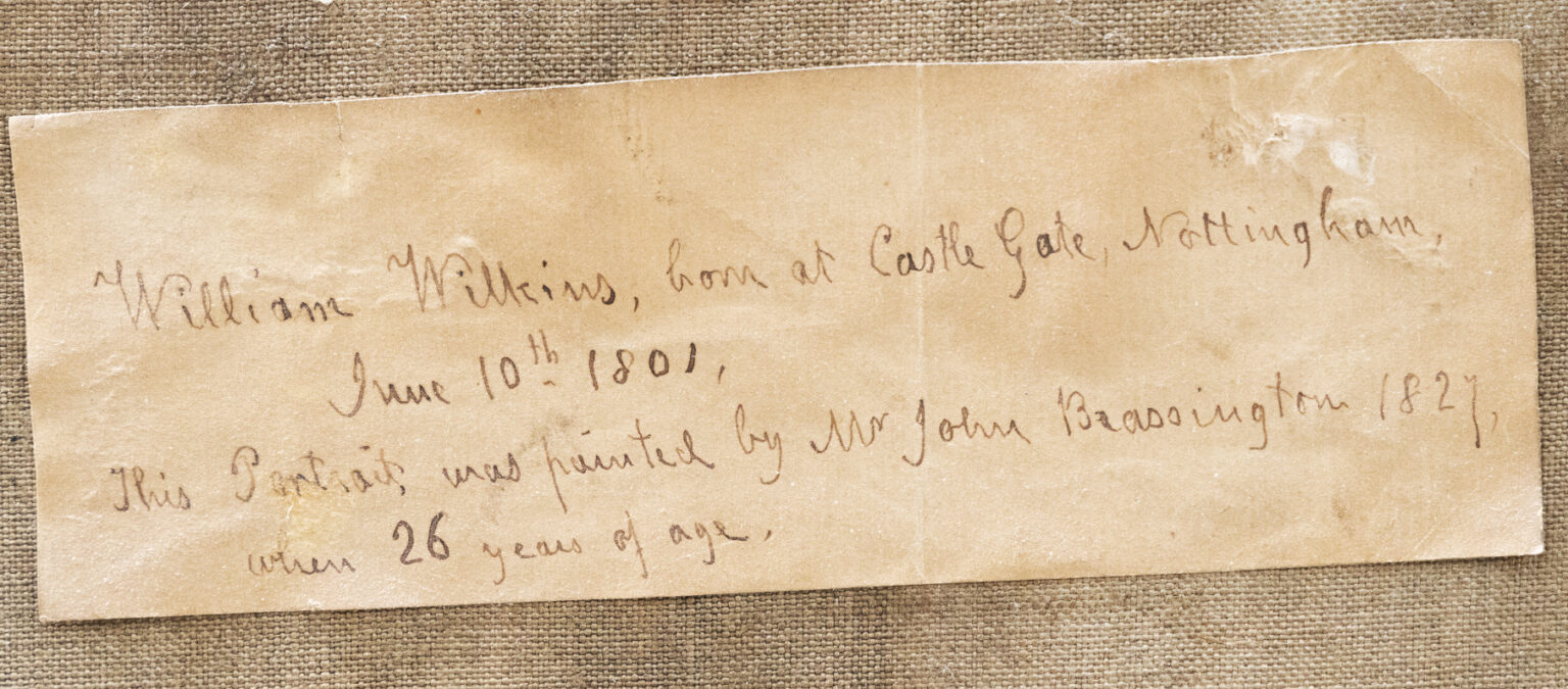 Painting labels care and conservation