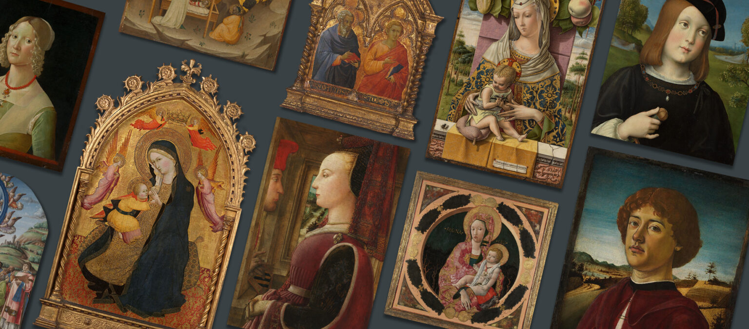 Tempera Paintings: a renaissance palette