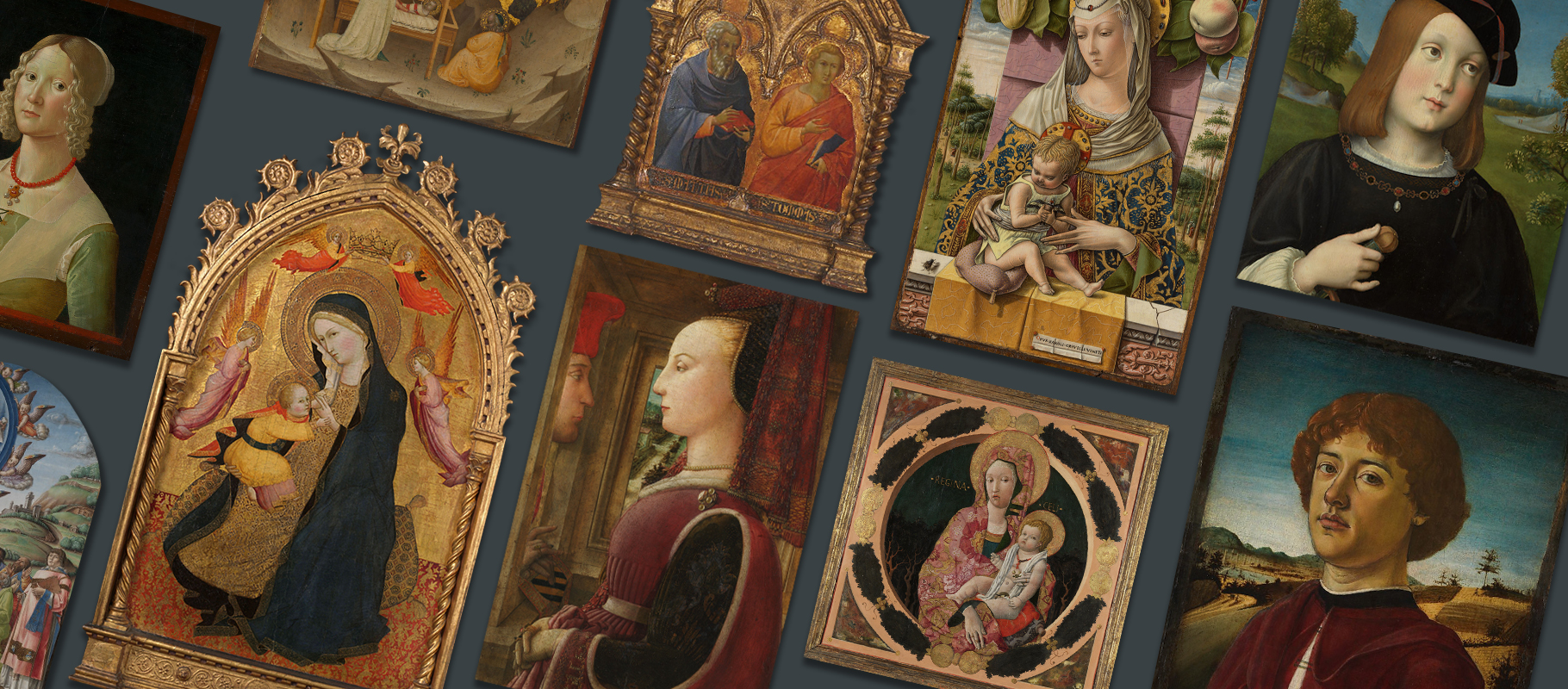 Tempera Paintings: a renaissance palette