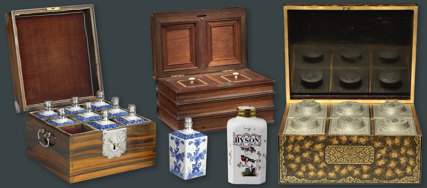 Sipping in style: tea caddy restoration, history and preservation
