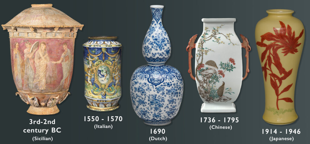 Valuable vessels: the history and restoration of ceramic vases
