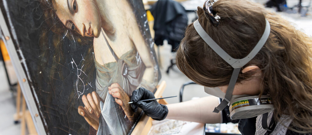 Cracked & Flaking Painting Restoration | Fine Art Restoration Co.