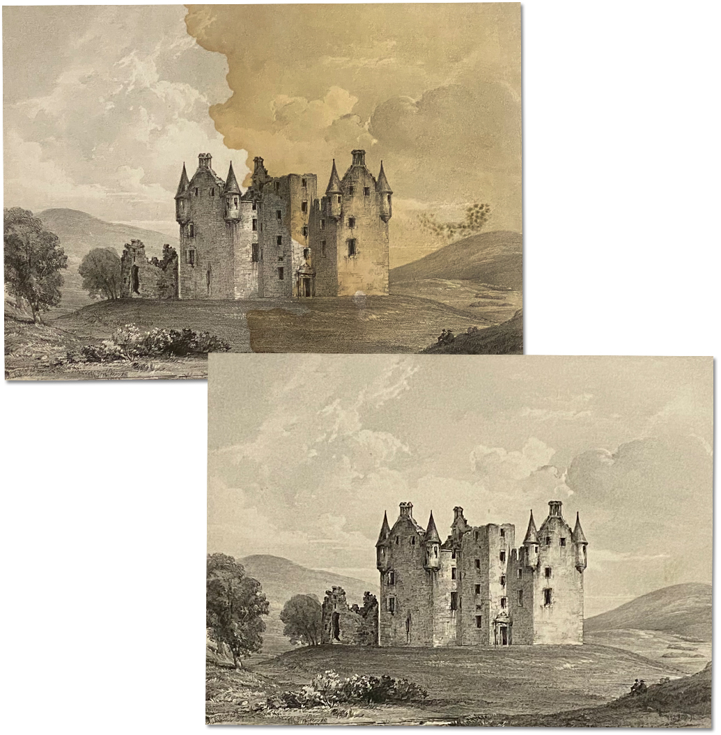 Water damaged paper restoration | Fine Art Restoration Company