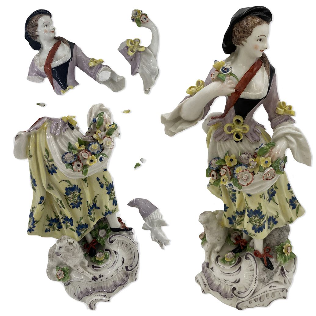 Antique Porcelain Restoration | Bone China | Fine Art Restoration