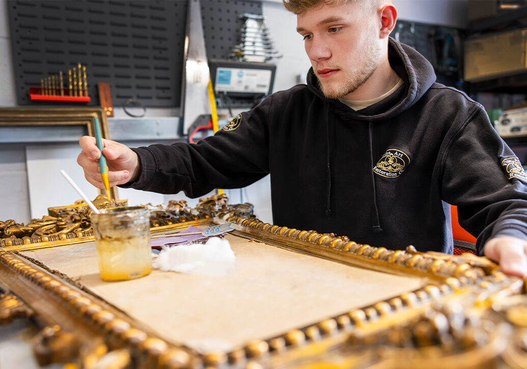 Picture frame cleaning | Fine Art Restoration Company